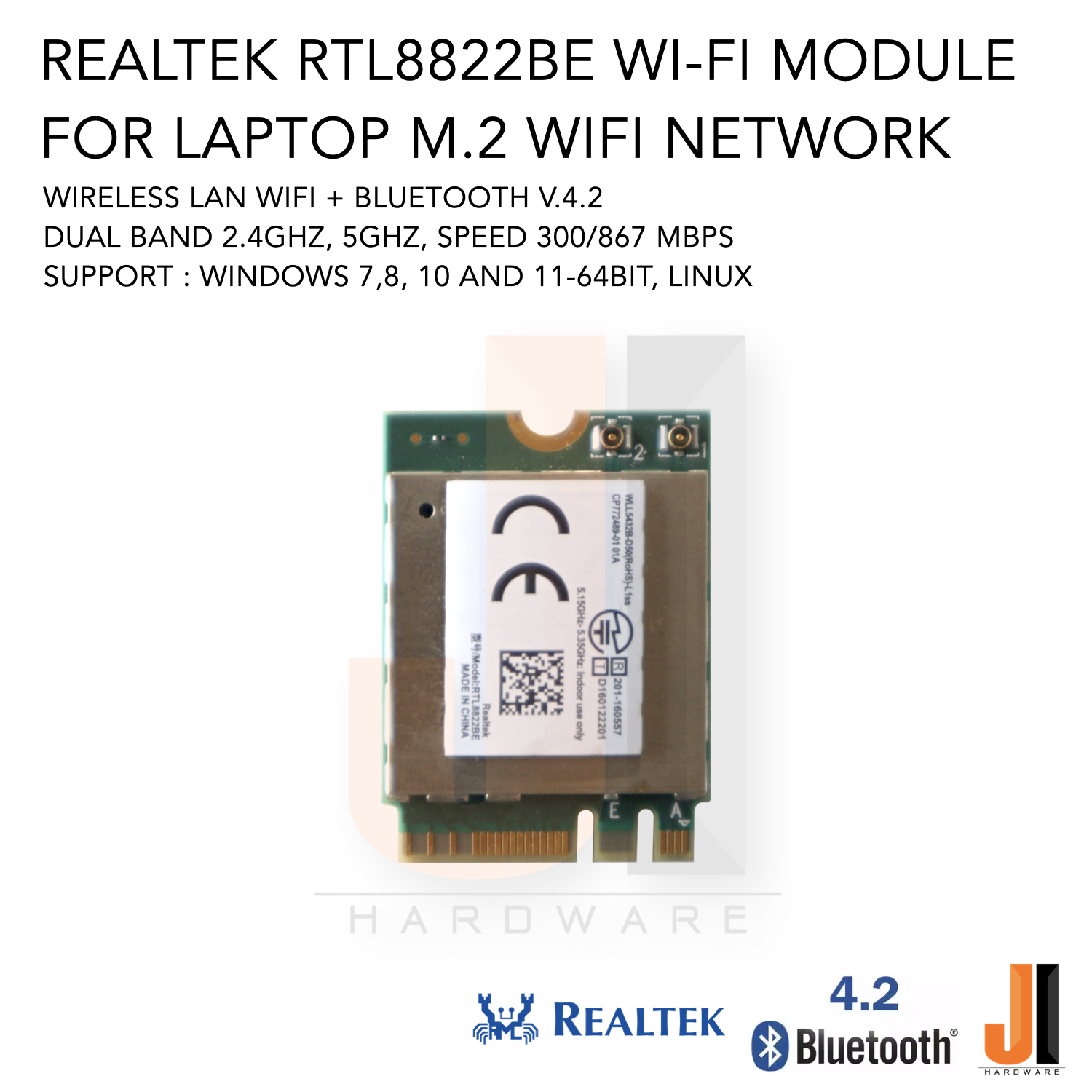Realtek RTL8822BE Wi-Fi module card for notebook wifi network wireless ...