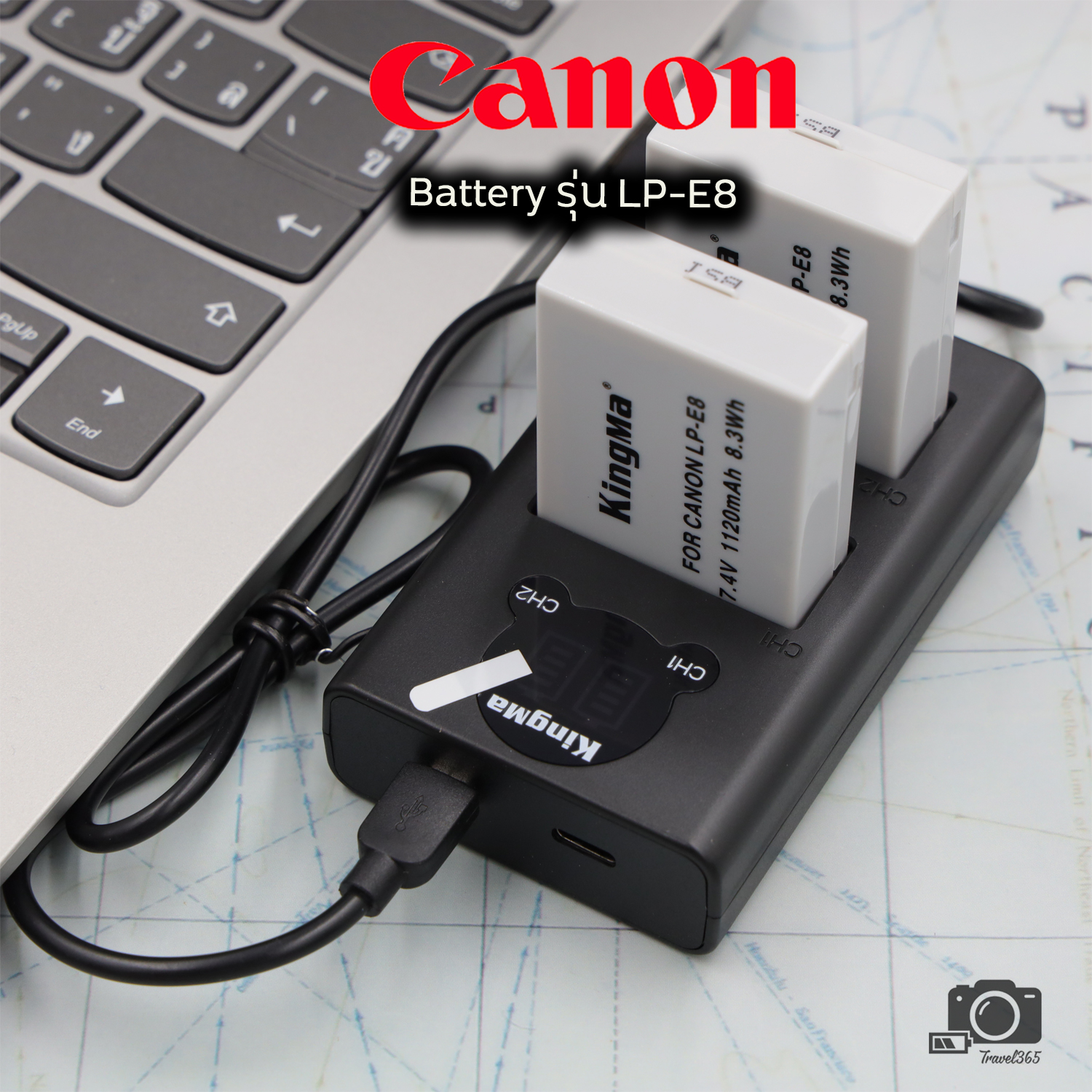 Canon ( LP-E8 / LPE8 ) EOS 550D / 600D / 700D /EOS Rebel T2i ...