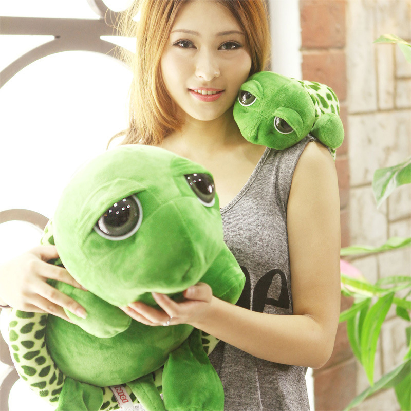 IP cute big-eyed turtle doll small turtle plush toy marine animal doll ...