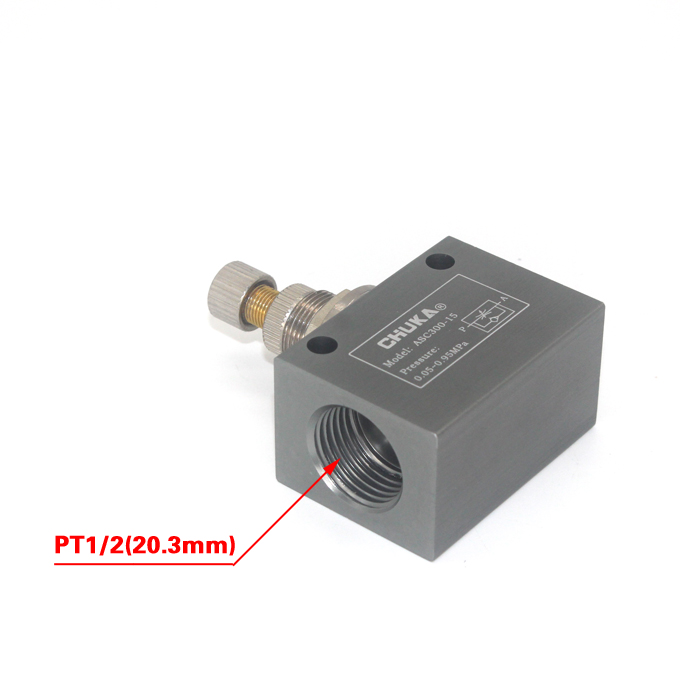 Pneumatic Air Flow Control Valve Airtac ASC300-10 ASC300-15 Chuka ASC ...