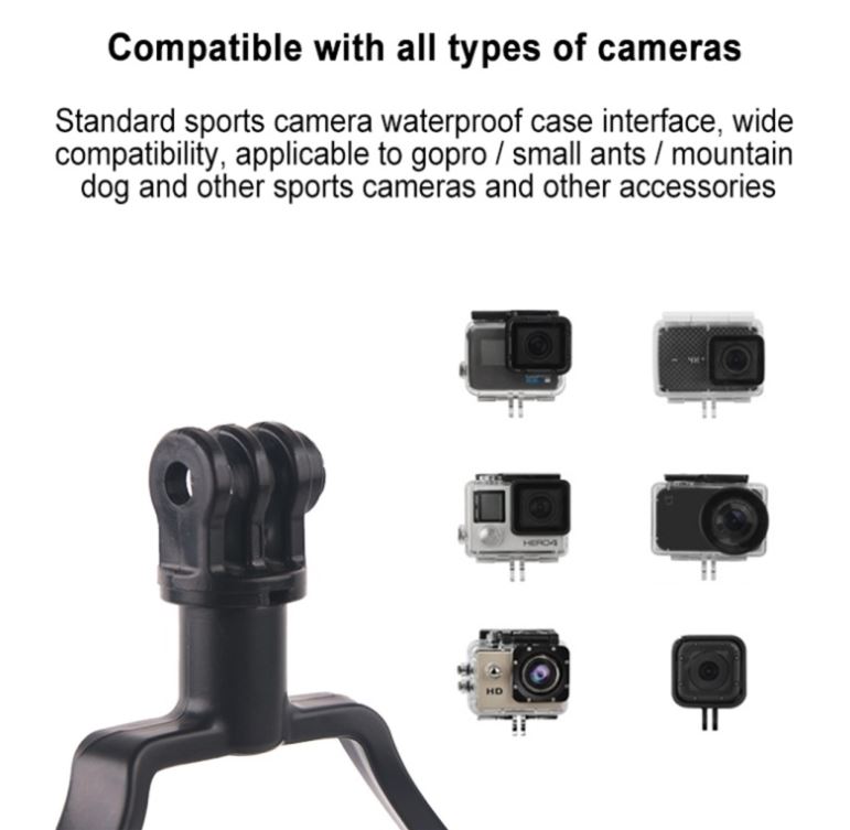 คล้องคอ Gopro ยึดกล้อง Gopro และ มือถือ Hanging Neck Phone Stand Mount ...