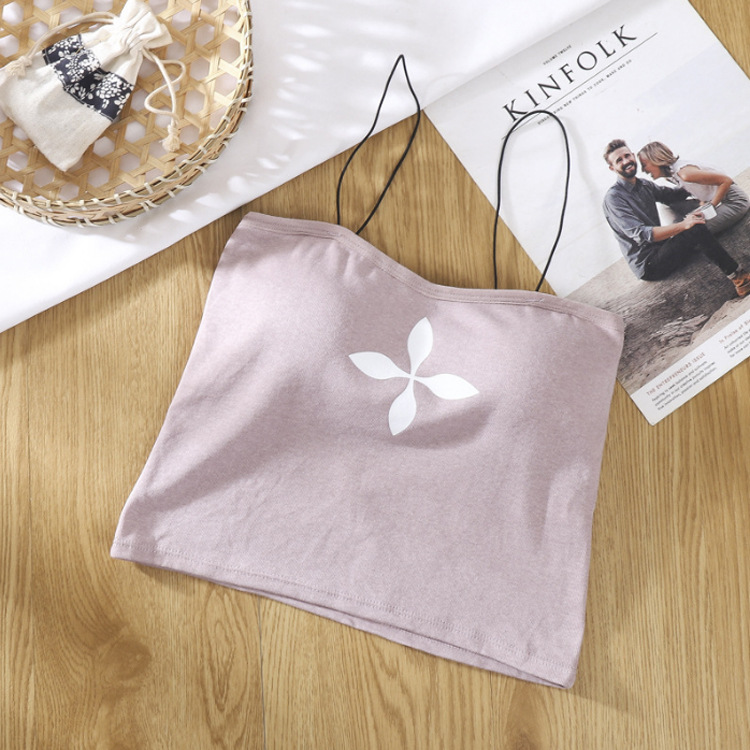 สินค้าพร้อมส่งจากไทย💥Angle Bra💥 (N599) เสื้อครอปสายเดี่ยว ผ้านุ่มใส่ ...