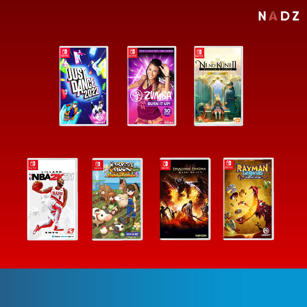 NINTENDO SWITCH GAME 16.12 / Slot 4 - Nadz - ThaiPick