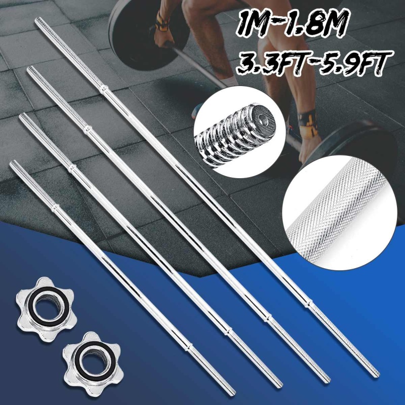 บาร์เบล ขนาด 0.8 นิ้ว ยาว 180 ซม. หรือ 72 นิ้ว แกนบาร์เบล คานบาร์เบล ...