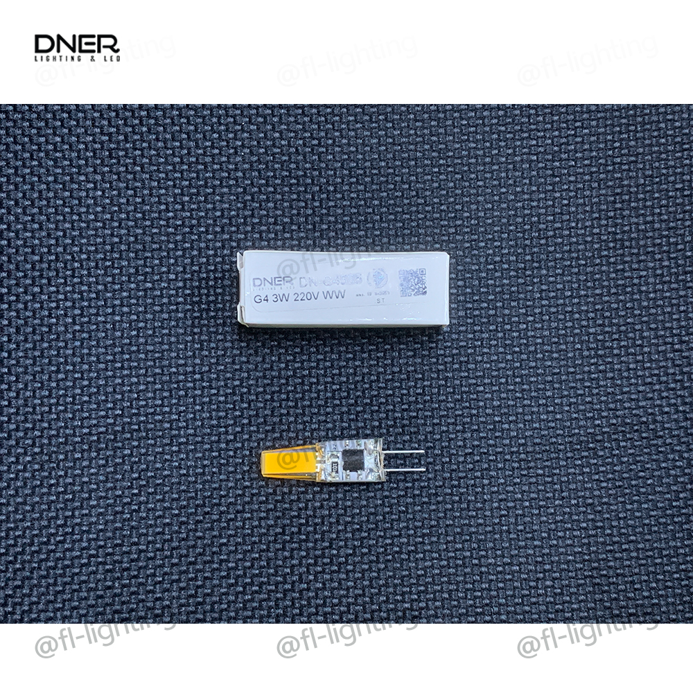 DNER หลอดไฟแคปซูล LED G4 3W 220V หลอดแคปซูล Capsule ขั้วG4 แสงวอร์มไวท์ 3000K - BRICK HOUSE ...