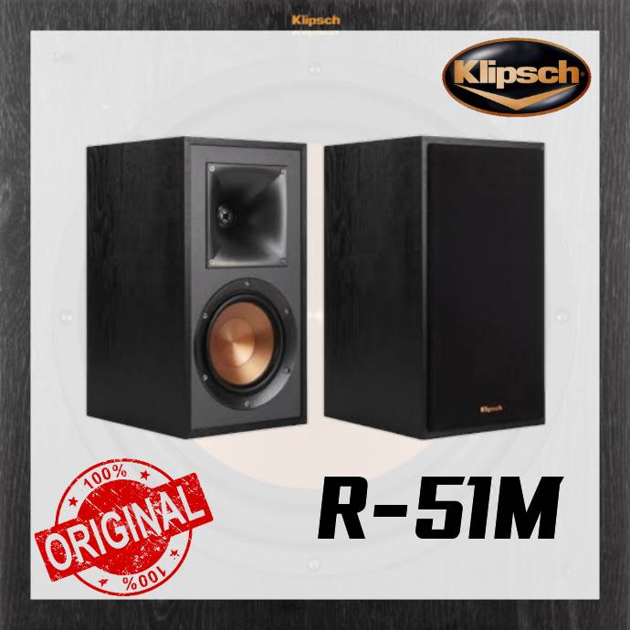 Klipsch BOOKSHELF SPEAKER R-51M - THAIMART SHOP - ThaiPick