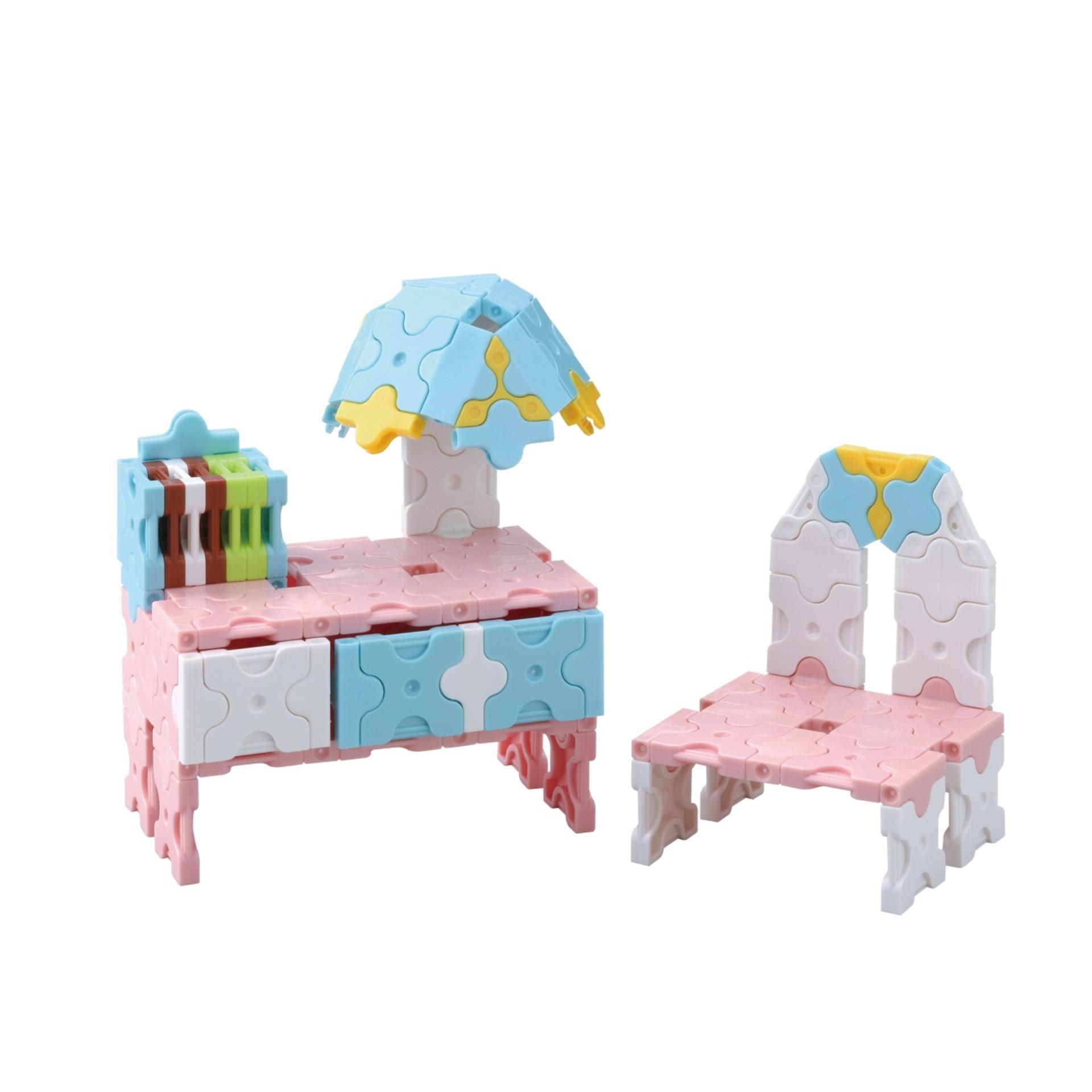 LaQ Cute House ลาคิว ชุด บ้านน่ารัก ตัวต่อเสริมพัฒนาการ ผลิตในญี่ปุ่น ...