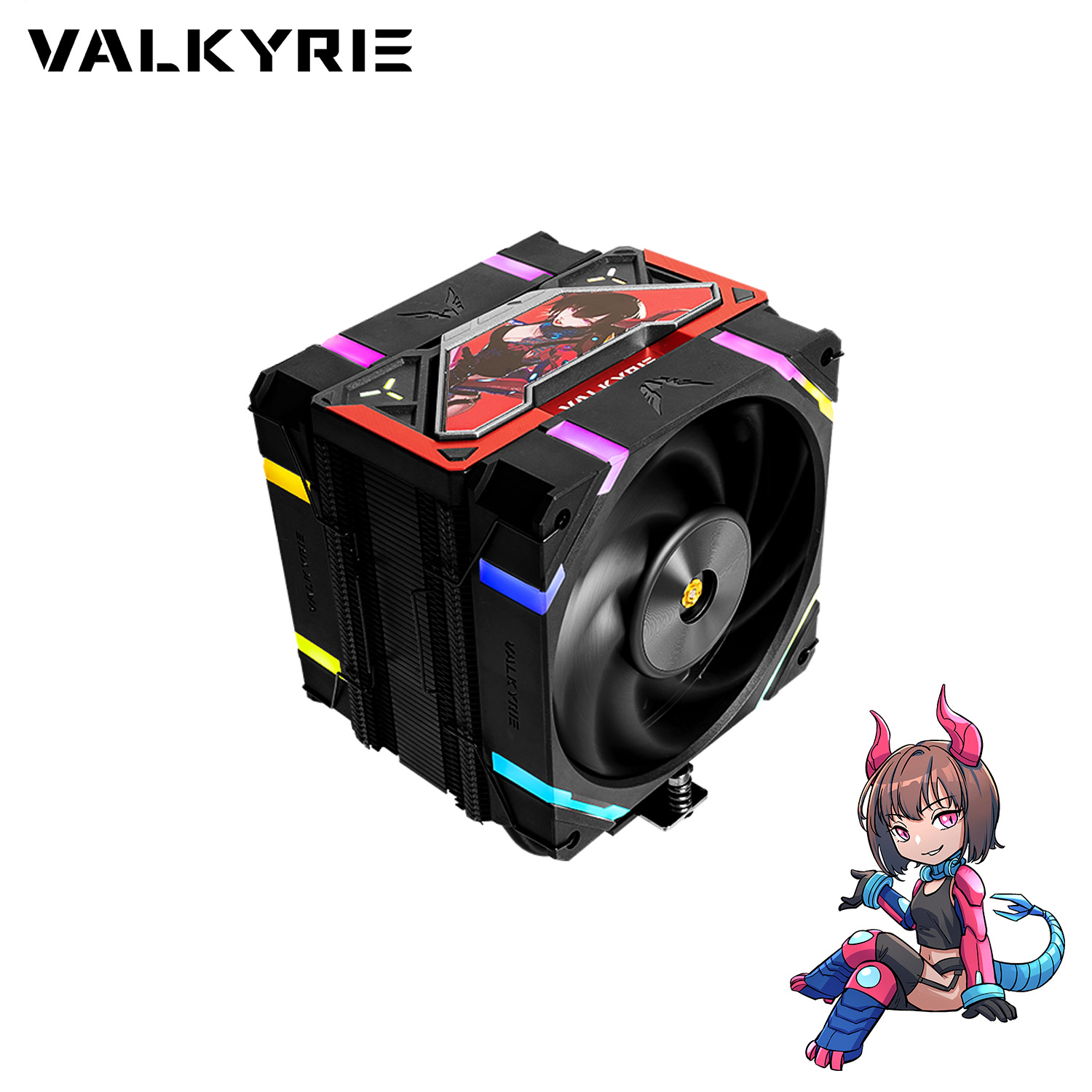 ซีพียูคูลเลอร์ Valkyrie SL125 Loki CPU Cooler 230W TDP ARGB Ready รับ ...