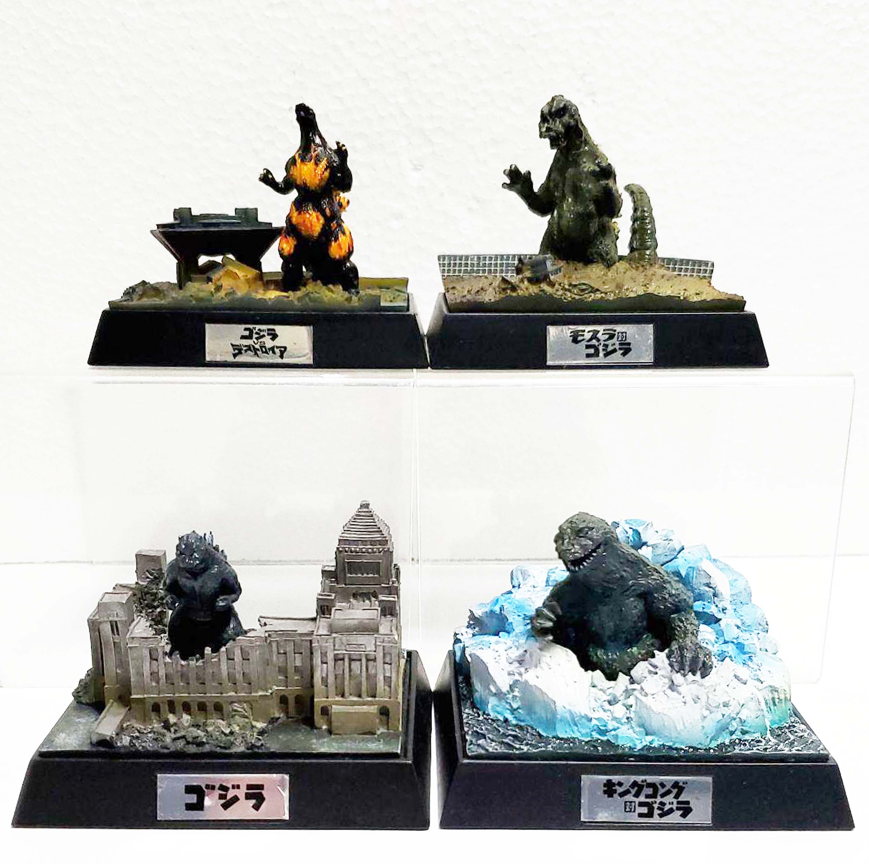 Bandai Godzilla Mini Diorama Scene ก๊อตซิลล่า ฉาก งานฉาก ...