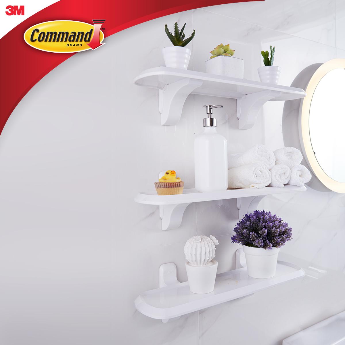 3M คอมมานด์ ถาดวางของอเนกประสงค์ - รับน้ำหนัก 3 กก. 17628B ไม่ต้องเจาะ ...