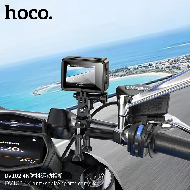 HOCO DV102 Sports camera สำหรับกีฬา คุณภาพ 2160P60fps กล้องกันน้ำลึก 30 ...