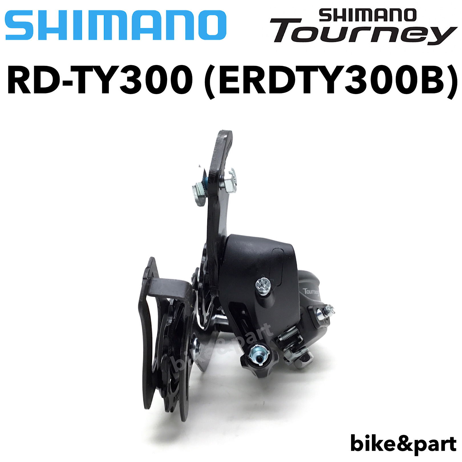 ตีนผี SHIMANO TOURNEY RD-TY300 (ERDTY300B) 6/7-Speed รุ่นมีขอเกี่ยว ...