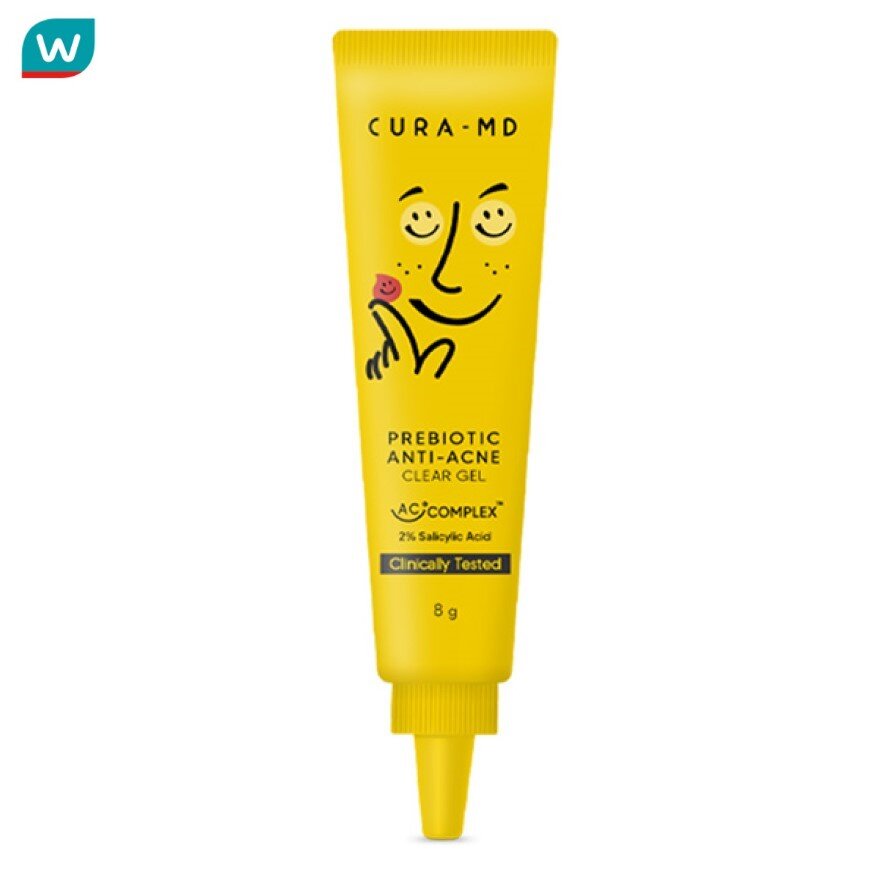 CURA-MD คูร่า-เอ็มดี พรีไบโอติก แอนไท แอคเน่ เคลียร์ เจล | Lazada.co.th