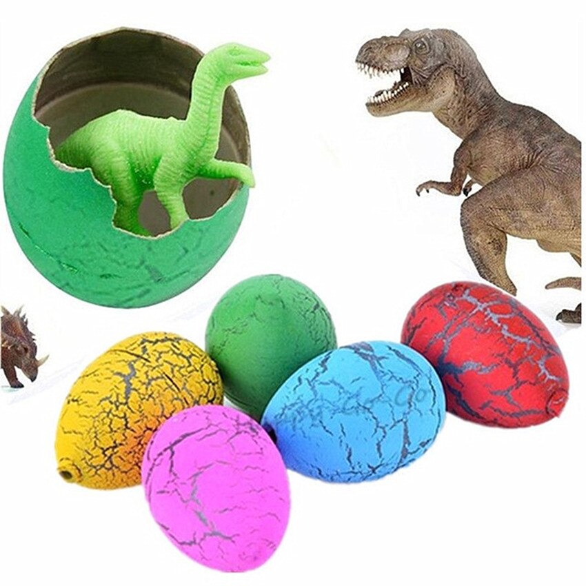 1Pcs Cute Magic Hatching Growing Dinosaur Eggs Add Water Growing ...