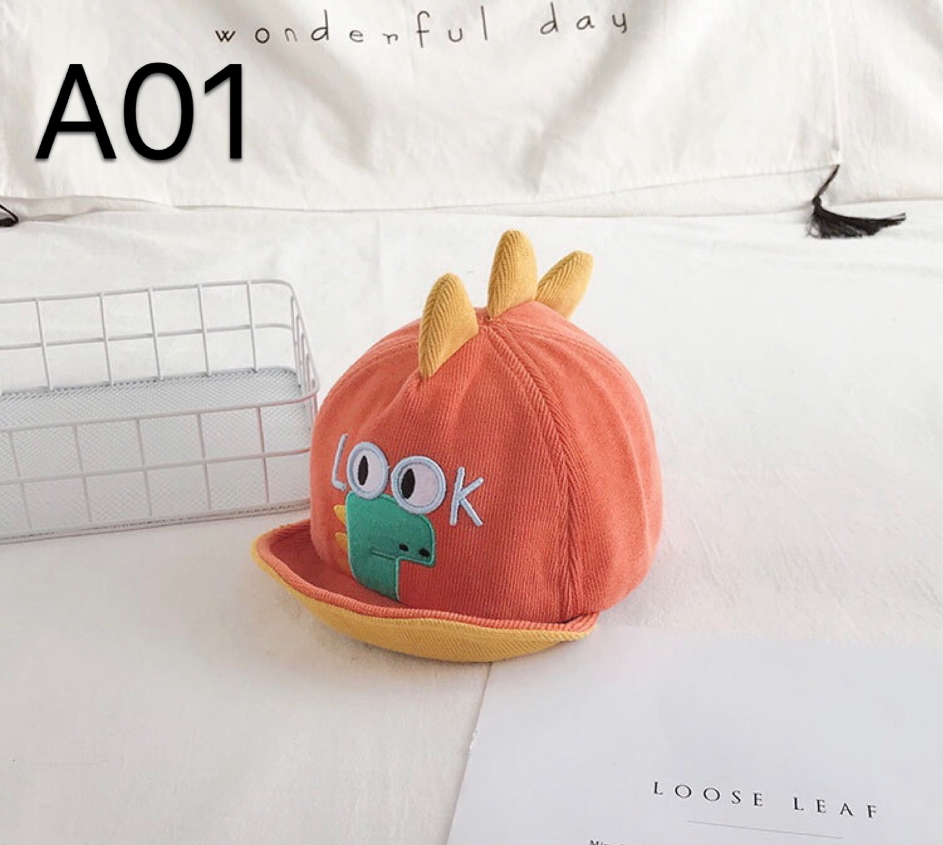 BABY NAE หมวกเด็กน่ารักคิคุ สไตล์เด็กญี่ปุ่น รูปไดโนเสาร์ สำหรับเด็ก 1 ...