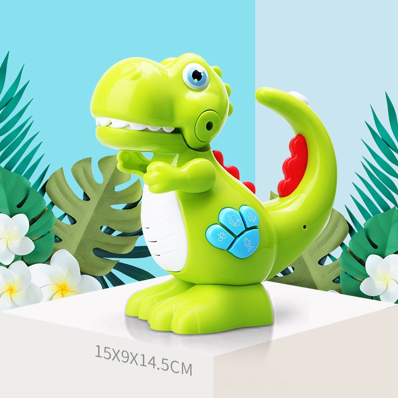 Dino with Voice Recorder and Torch Multi-Coloured Baby Interactive ...