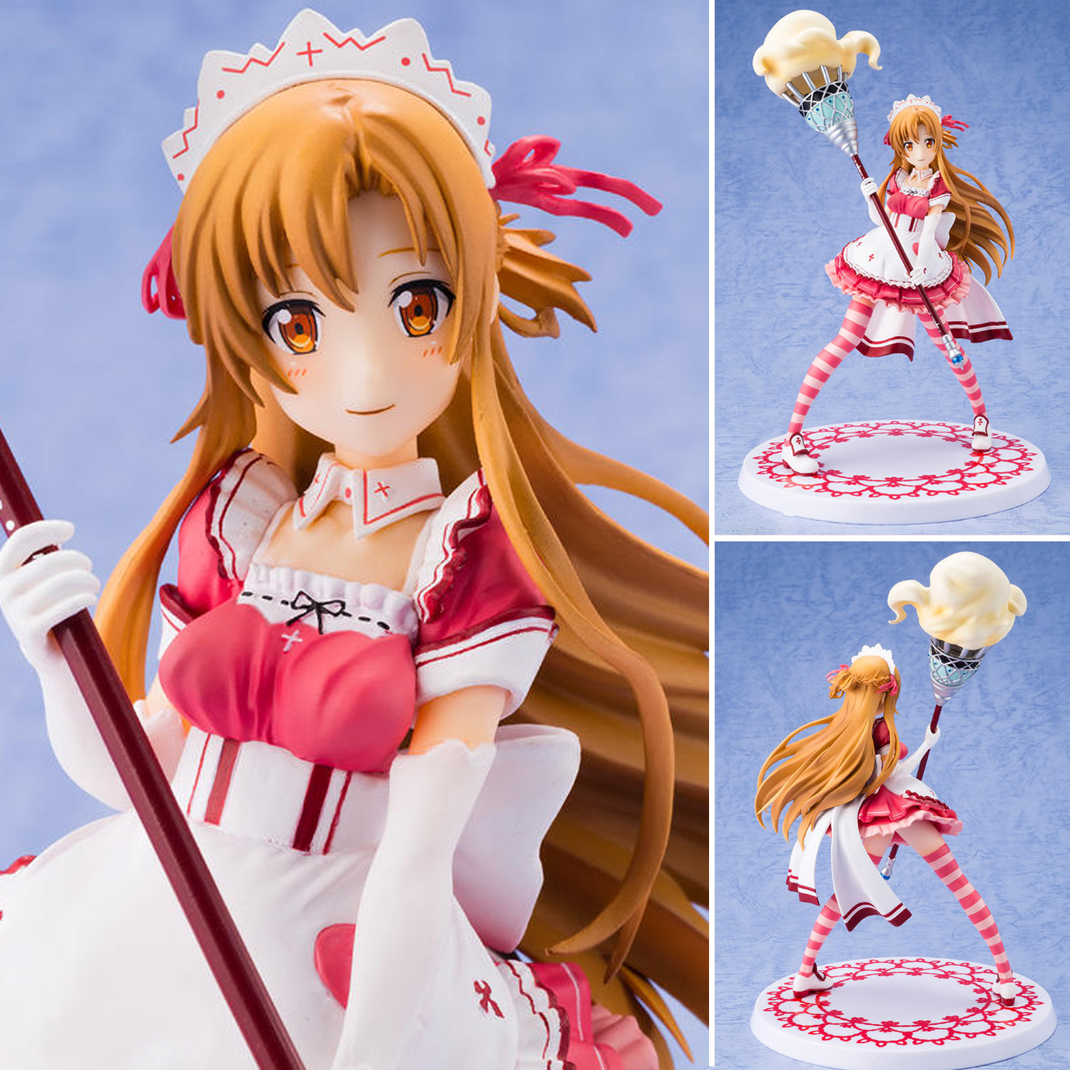Figure ฟิกเกอร์ จากการ์ตูนเรื่อง Sword Art Online SAO ซอร์ดอาร์ตออนไลน์ Asuna Yuuki อาสึนะ ยูกิ ...