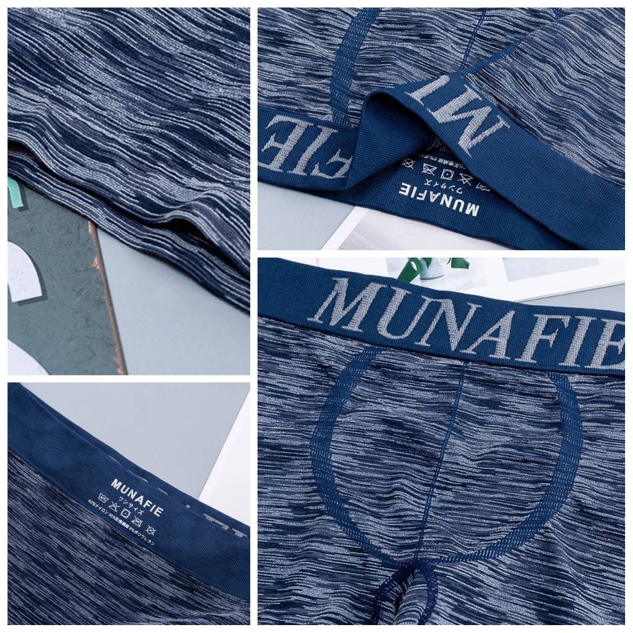 ⚡ กางเกงในชาย TopDry Boxer รุ่นล่าสุด!! Munafie (ของแท้) แบรนด์ญี่ปุ่น ผ้านิ่ม ยืดหยุ่นสูง ใส่ ...