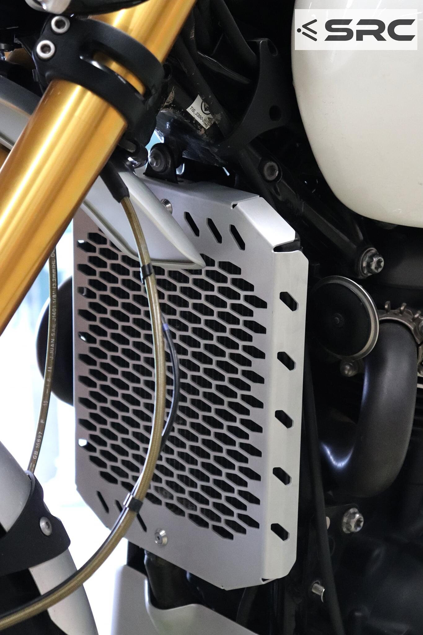 [SRC] การ์ดหม้อน้ำ สำหรับ Triumph Scrambler 1200 (ส่งฟรี) / RADIATOR ...
