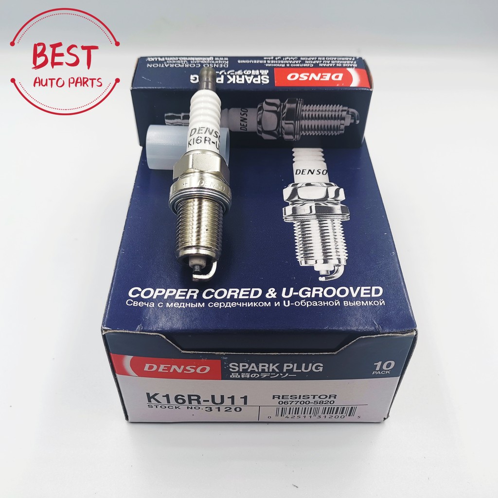 ( Pro ) คุ้มค่า DENSO หัวเทียน Toyota Altis Vios Yaris Collara Soluna ( 4หัว ) K16R-U11 ราคาดี ...