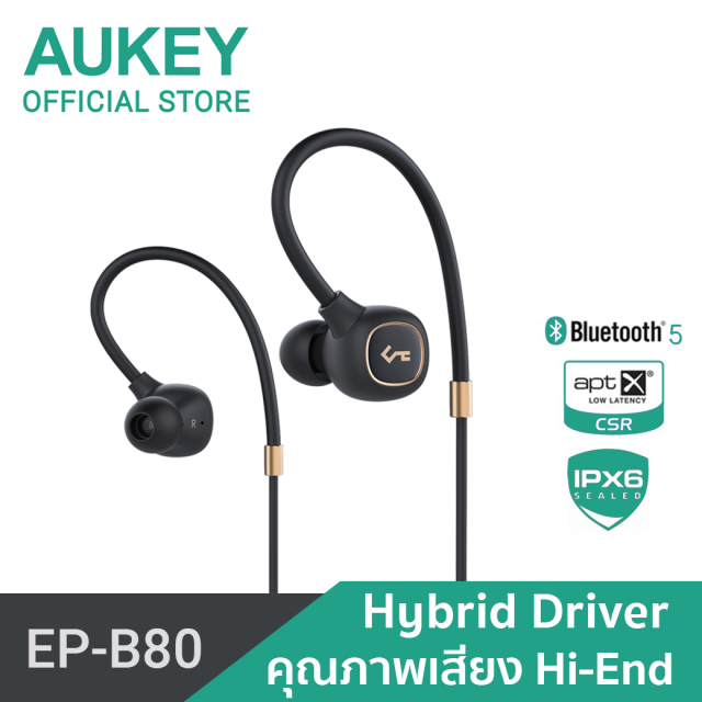 AUKEY หูฟังบลูทูธ Key Series Dual Driver Wireless Earbuds by AUKEY รุ่น ...