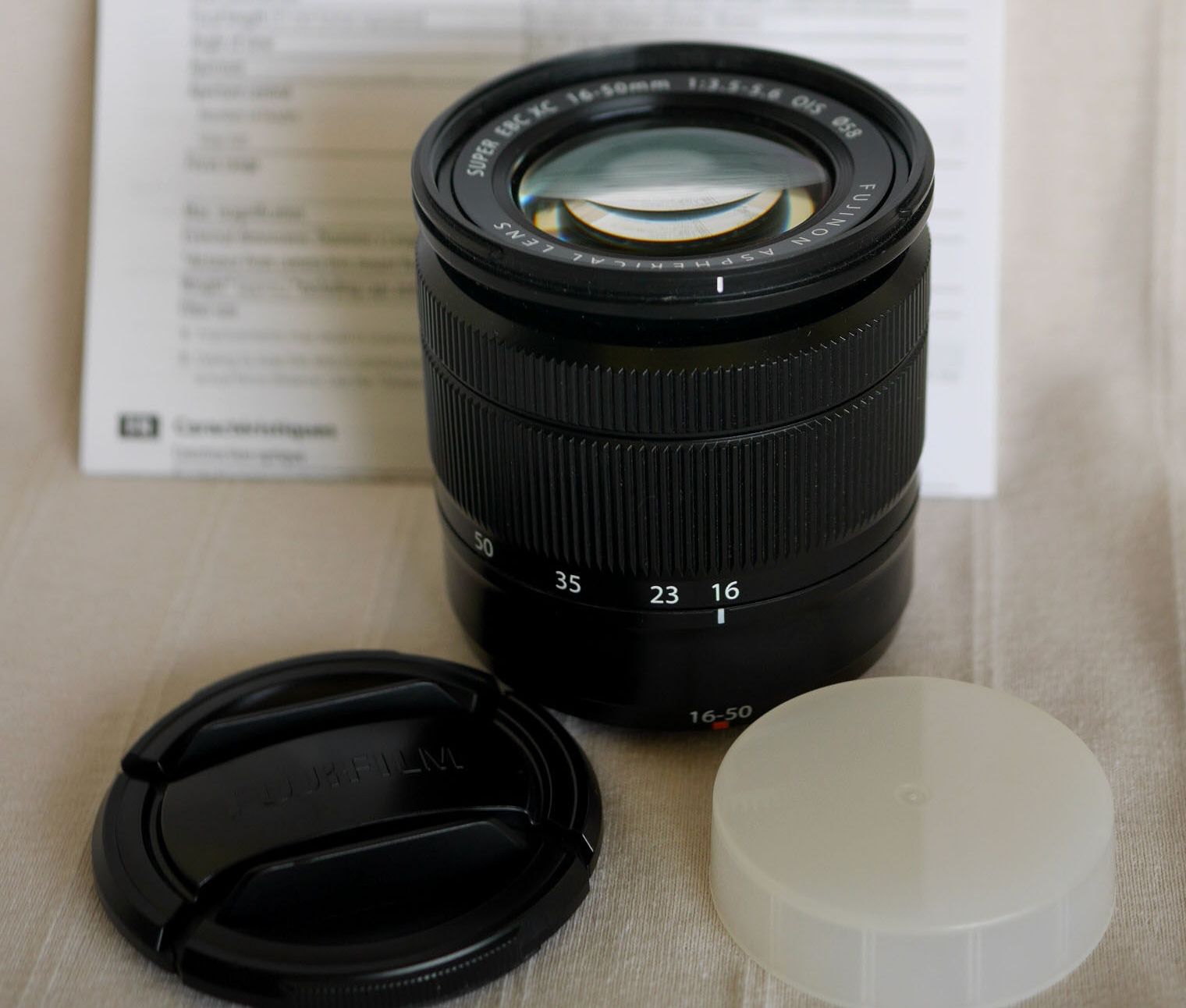 Fujifilm Fuji Fujinon SUPER EBC XC 16-50mm f3.5-5.6 OIS Black Lens for ...