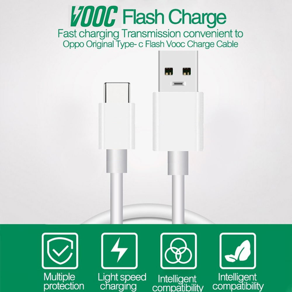 สาย USB 5A แบบชาร์จเร็ว Type C ( Oppo Vooc Usb สายชาร์จเร็ว ...