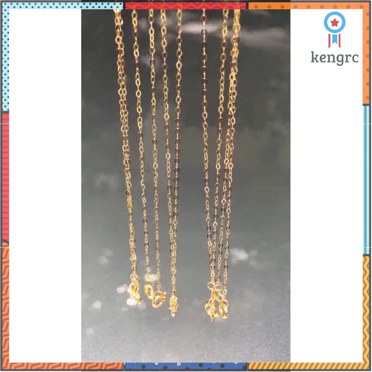 พรชีวิต ????สร้อยคอทองเคแท้ 18K หนัก 0.3 และ 0.7 กรัม ยาว 18 นิ้ว ???? สร้อยอิตาลี (Au750 ...