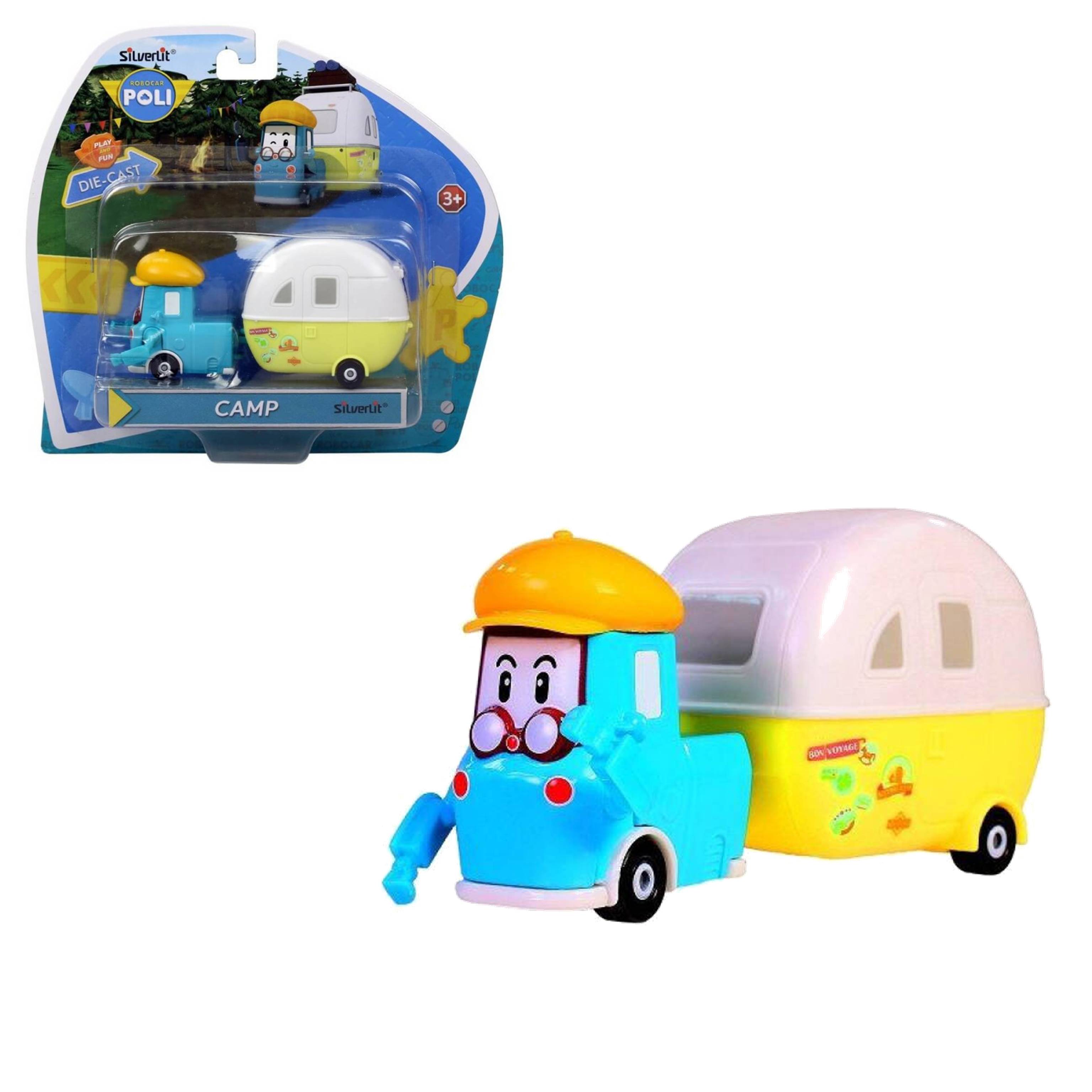 Robocar Poli Camp Die-Cast ของเล่นรถโมเดลโรโบคาร์ แคมป์ รหัส SVR83405 ...