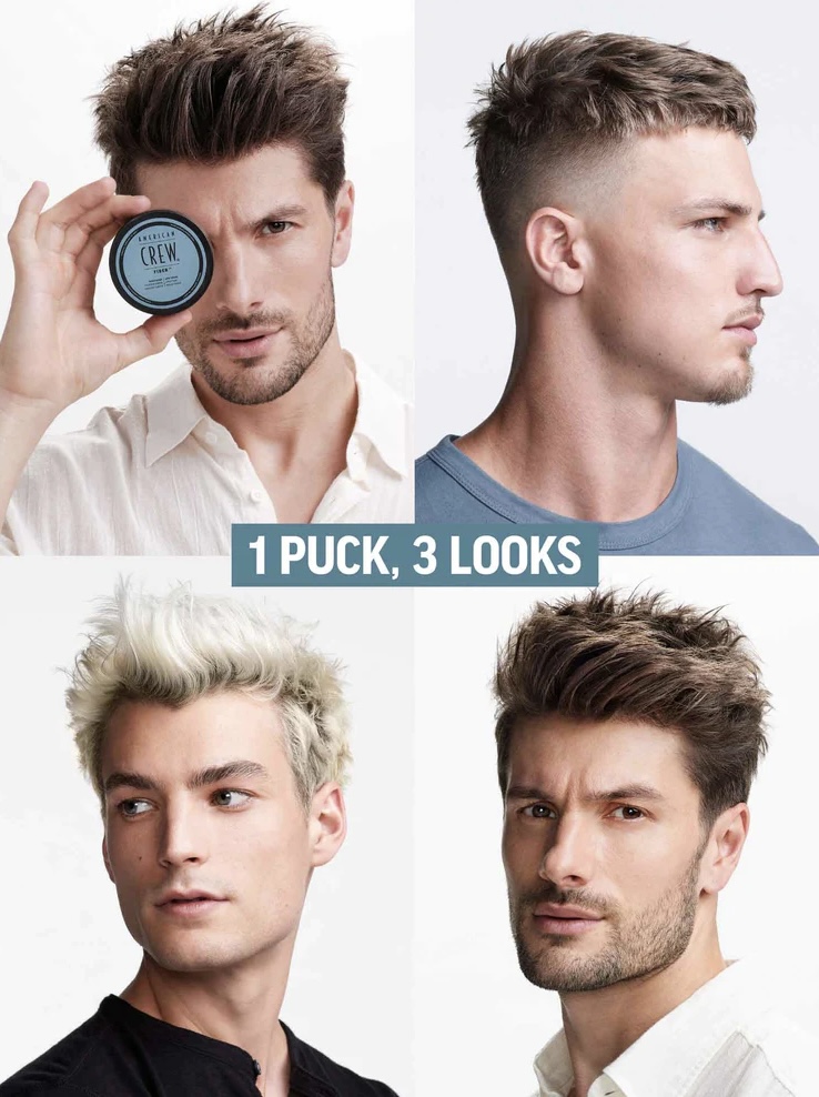 American Crew Fiber - High Hold Low Shine. Thickens and Texturizes Hair ...