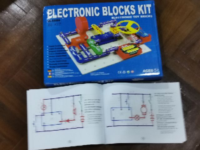 ของเล่นเด็กเสริมพัฒนาการ Electronic Blocks Kit บล็อก วงจรไฟฟ้า เพื่อการ ...