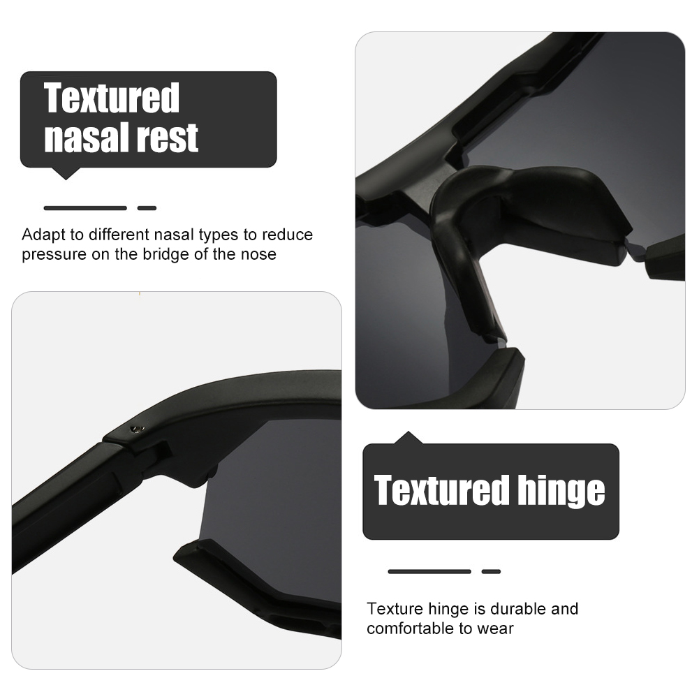 BMWA แว่นกันแดดชายโพลาไรซ์สำหรับกีฬากลางแจ้งจักรยานแว่นตาผู้ชายผู้หญิง UV400 MTB จักรยานเสือหมอบ ...