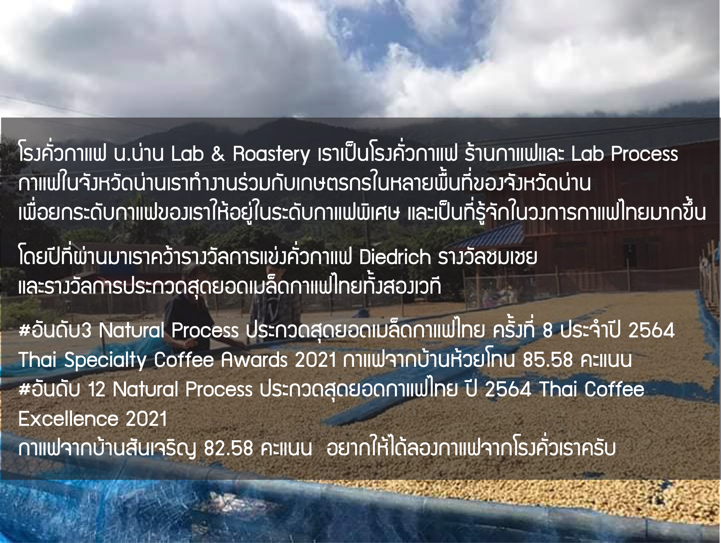 เมล็ดกาแฟคั่ว Honey Process Blend เมล็ดพิเศษ คั่วกลาง Full City ชงได้ทั้ง ร้อนและเย็นหอมนุ่ม ...