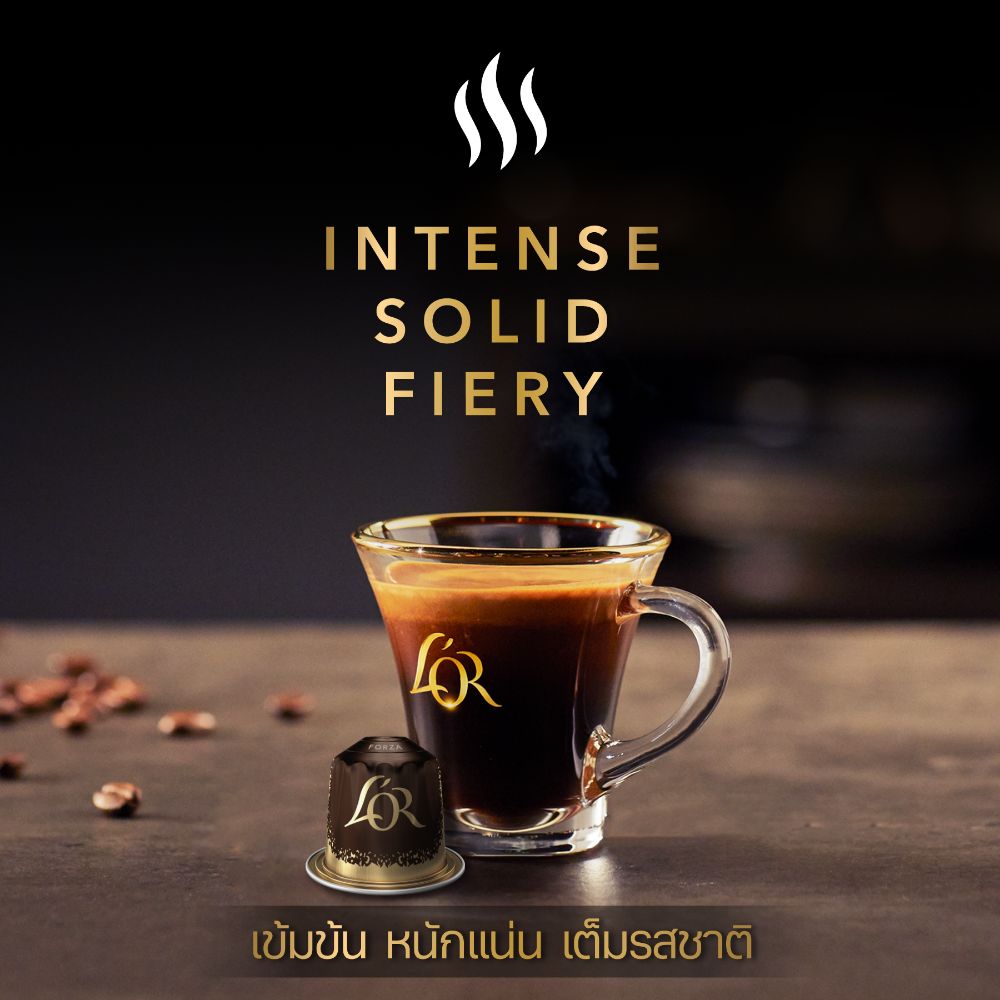 Online Exclusive LOR Espresso Forza Intensity 9 (40 Capsules) กาแฟ ลอร์ ...