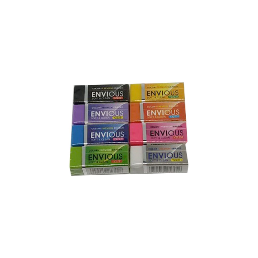 ยางลบ ENVIOUS ยางลบดินสอ ก้อนคละสี YZ2231 - Swhhyn - ThaiPick