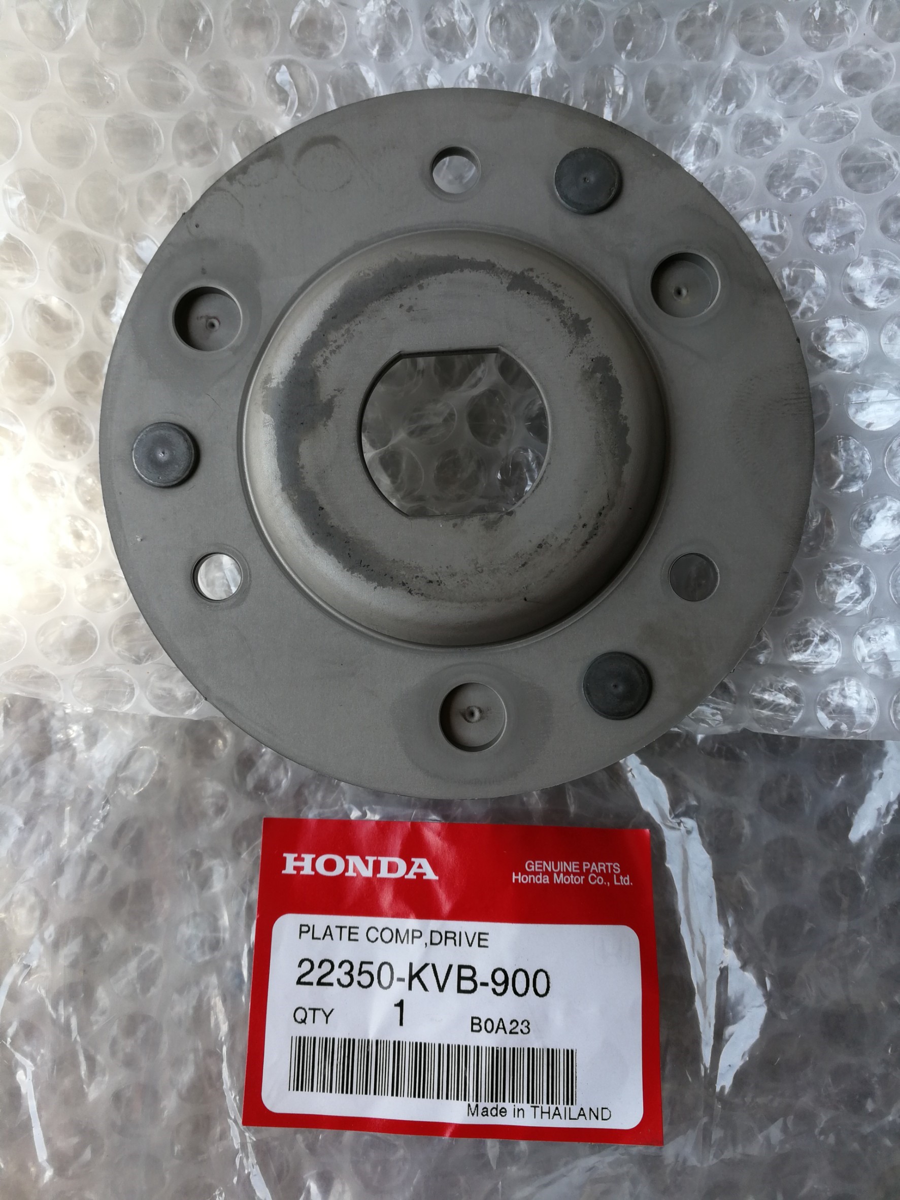 แผ่นขับ หลักคลัทช์แรงเหวี่ยง แท้ศูนย์ คลิก Click 110, คลิก Click 125i ...