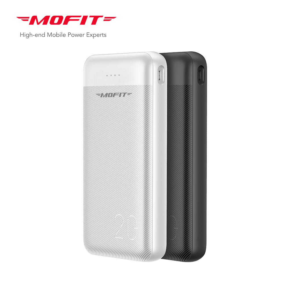 ส่งฟรี!MOFIT T20 PowerBank แบตอรี่สำรอง 20000mAh 2USB+TYBE-C+2.1A - ET ...