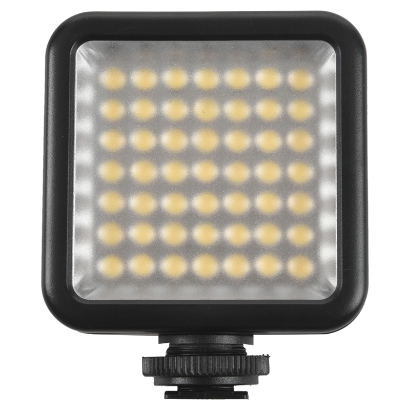 Mini DC 3V 5.5W 49 LED Video Camera Light Panel Lamp 6000K for Canon ...