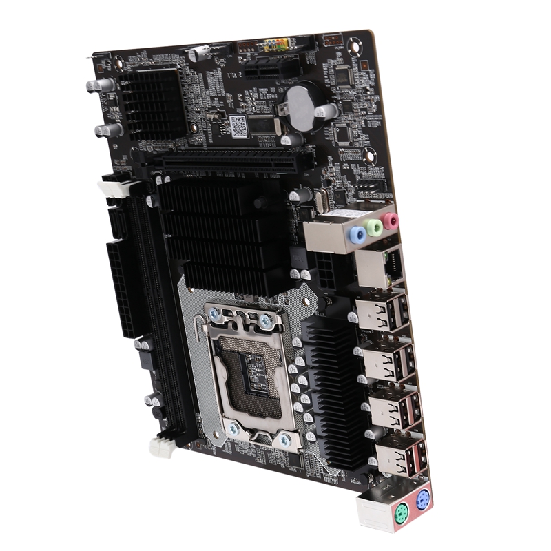 X58 Motherboard LGA 1366 Support REG ECC DDR3 RAM Memory Xeon X5650 5570 CPU Overclocking SATA2 ...