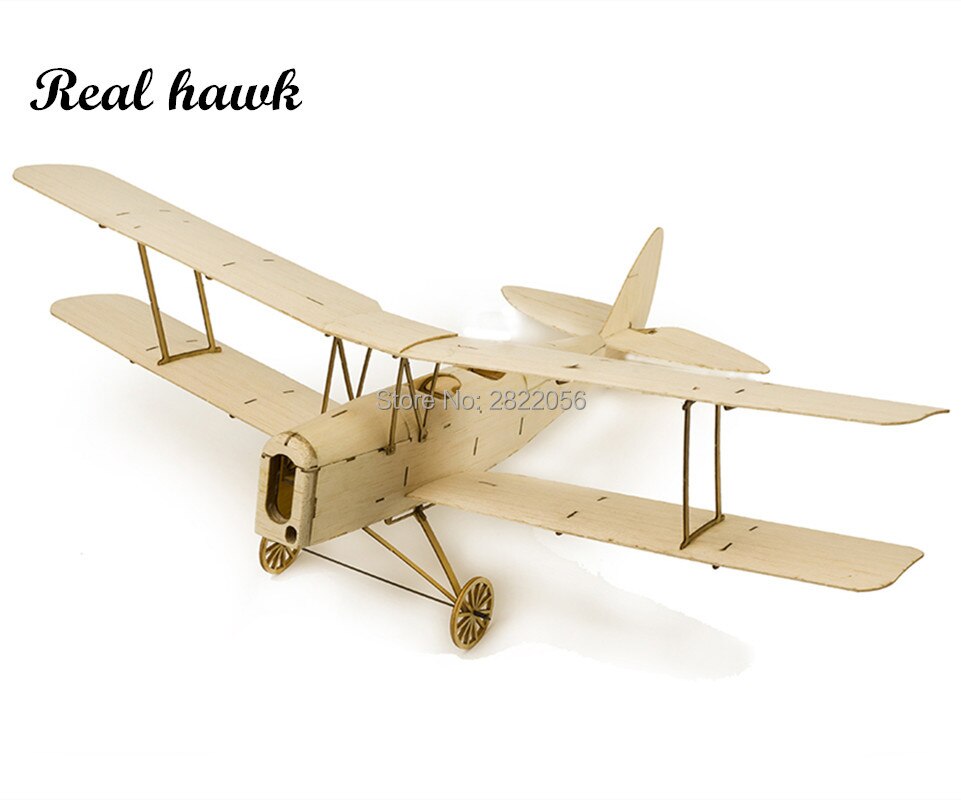RC Plane Laser Cut Balsa Wood Airplane Micro Tiger Moth DH 82 Frame ...