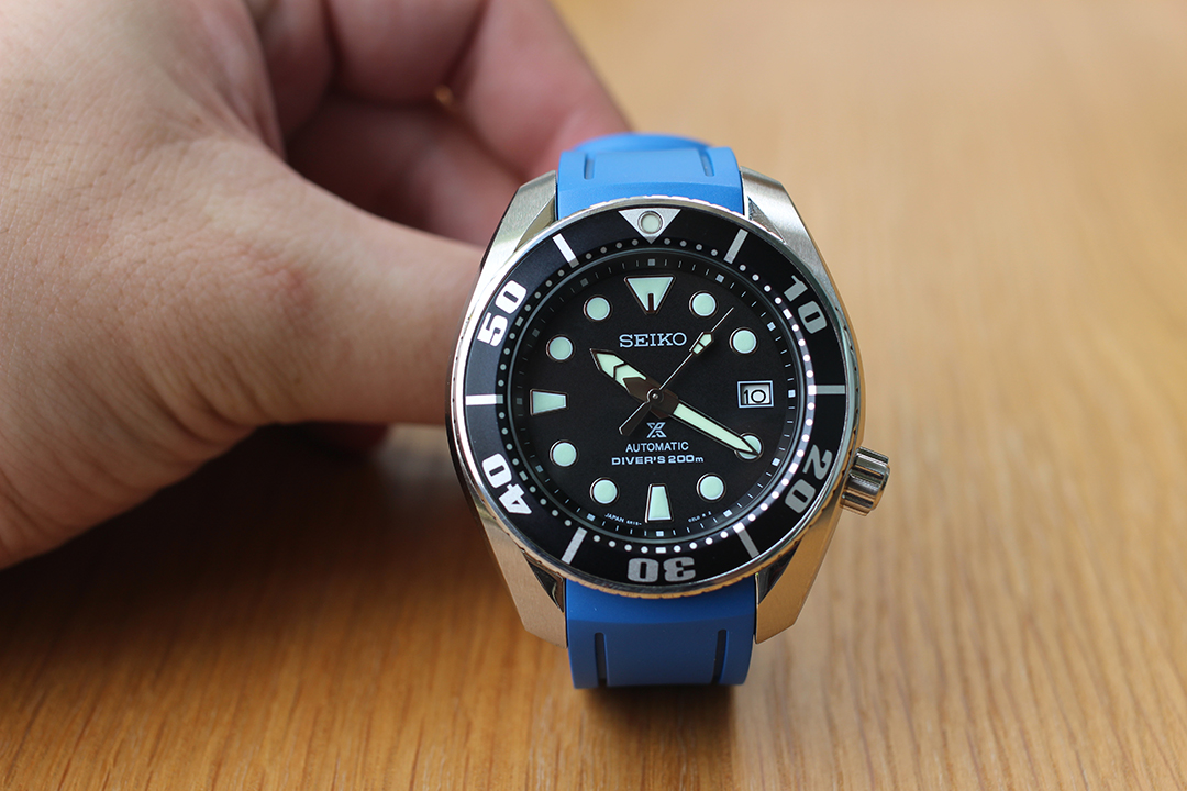 Crafter Blue Strap Blue Color for Seiko Sumo - OVERWRIST - ThaiPick