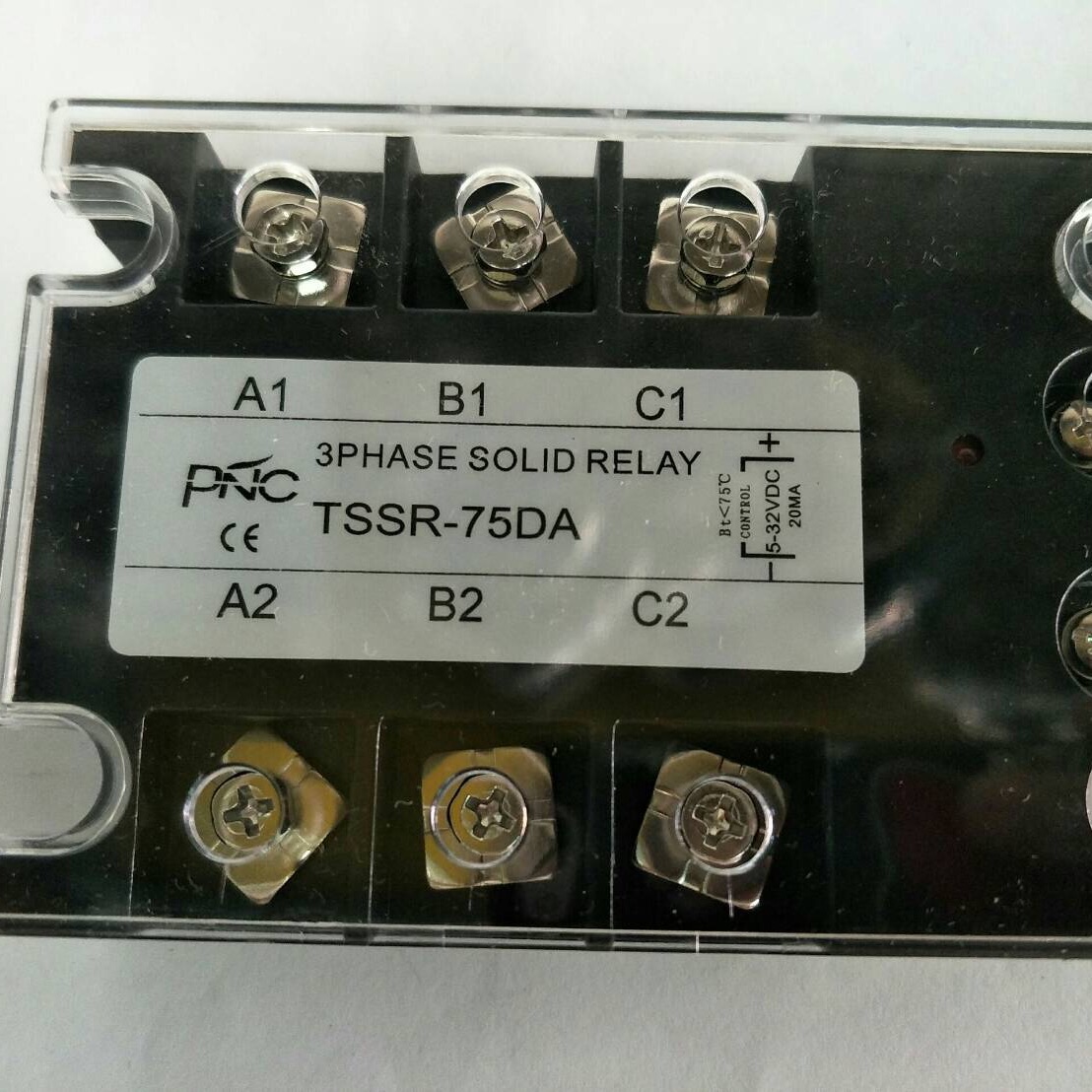 TSSR-75DA 3PHASE SOLID STATE RELAY โซริดสเตทรีเลย์ อุปกรณ์ควบคุมไฟฟ้า ...