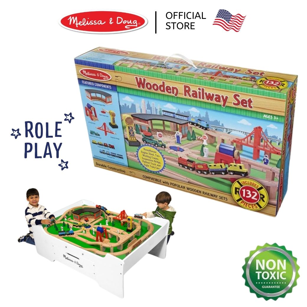 Melissa Doug Train Multi-Activity Table - Melissa & Doug - ThaiPick