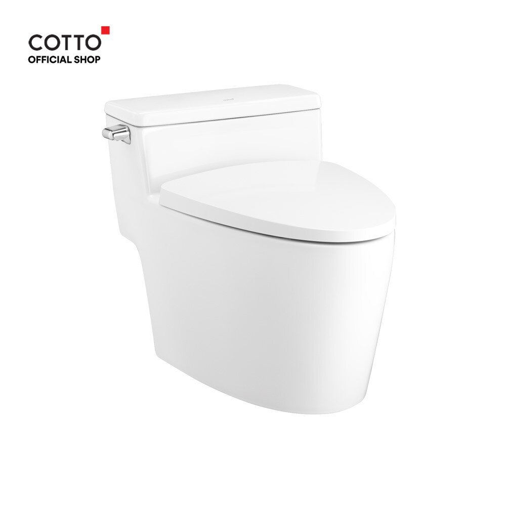 COTTO รุ่น C105257 Riviera Pro สุขภัณฑ์ชิ้นเดียว | Lazada.co.th