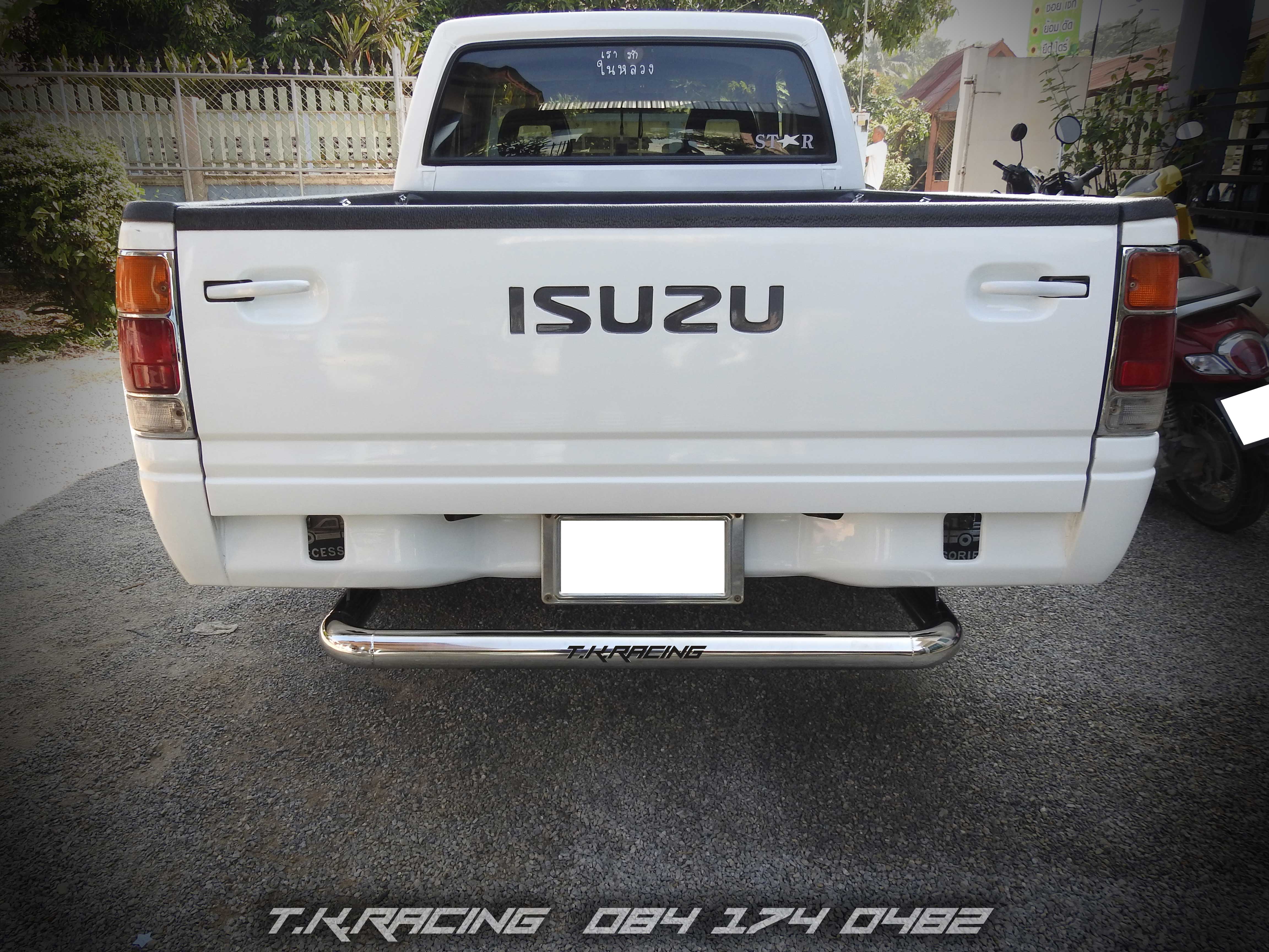 กันชนท้าย กันชนหลัง รถกระบะ สแตนเลส 304 ตรงรุ่น Isuzu TFR/Dragon Eyes - APTX Supply - ThaiPick