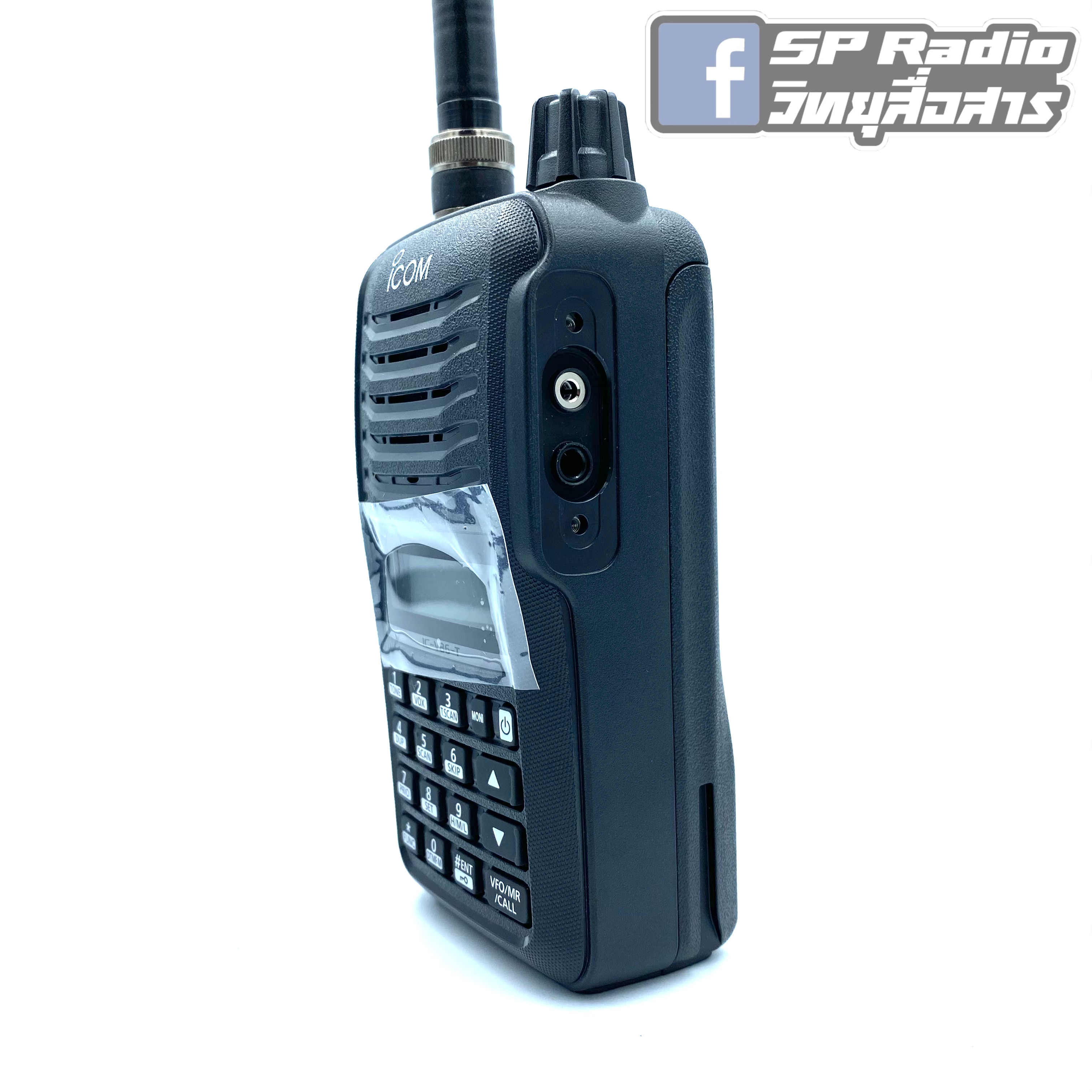 วิทยุสื่อสาร ICOM รุ่น IC-V86-T สีดำ (มีทะเบียน ถูกกฎหมาย) - SP Radio ...