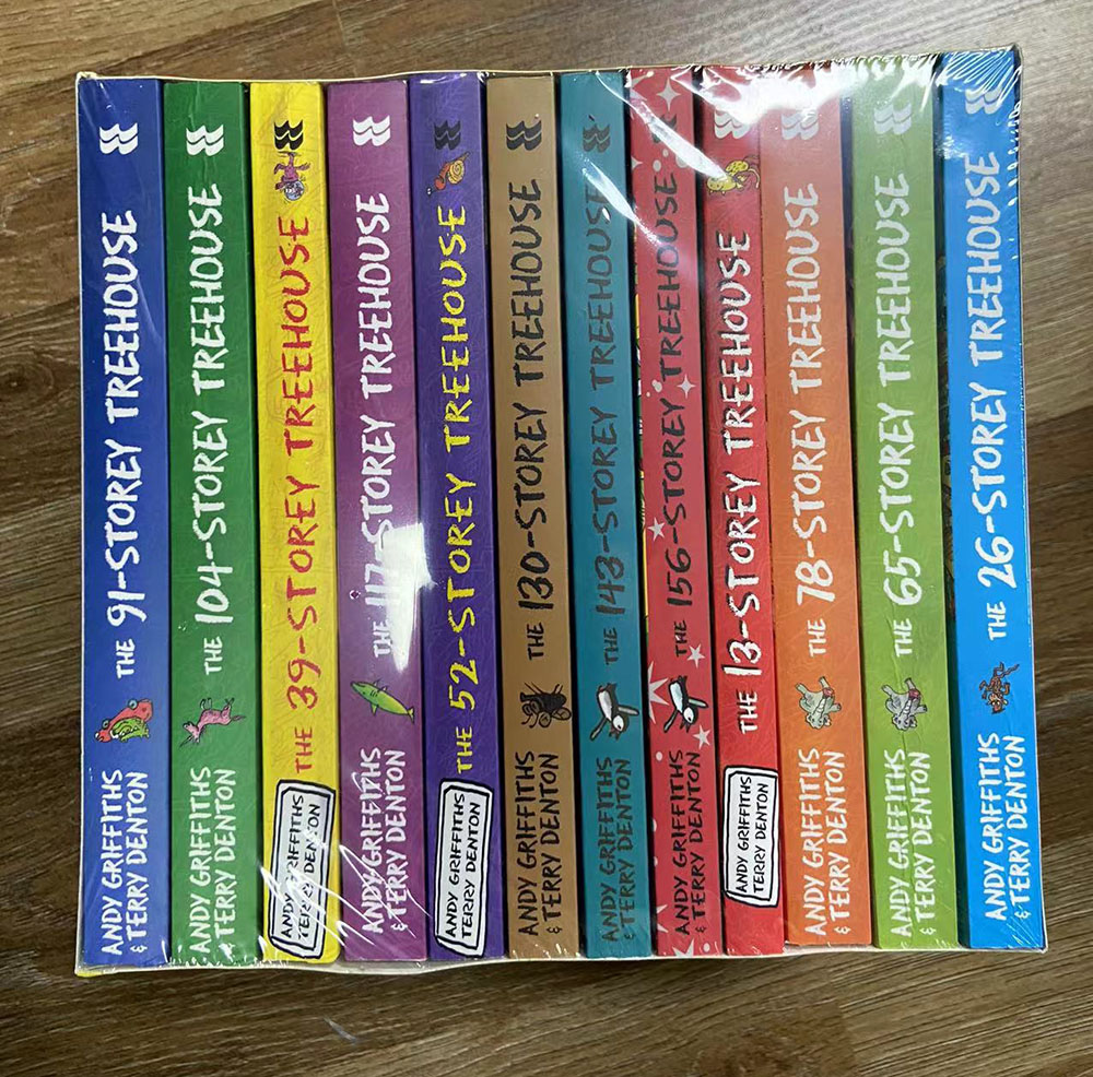 12 Books/Set The Storey Treehouse Book Interesting Story Book Children ...