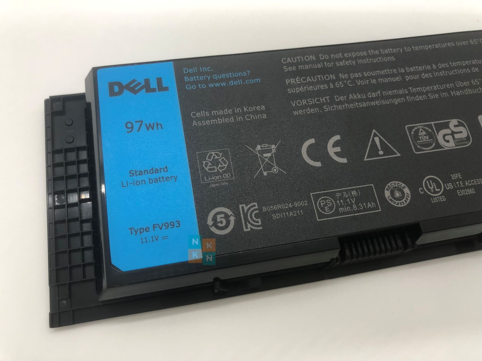 Dell แบตเตอรี่ FV993 ของแท้ (สำหรับ Precision M6600 M4600 M4700 M4800 ...