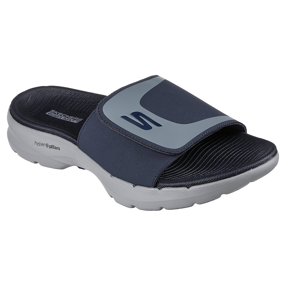Skechers สเก็ตเชอร์ส รองเท้าแตะผู้ชาย Men On-The-GO GOwalk 6 Strand ...