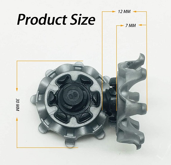 ปุ่มรองเท้ากอล์ฟ SoftSpikes Pulsar Golf Spikes Fast Twist 3.0 เข้ากัน ...